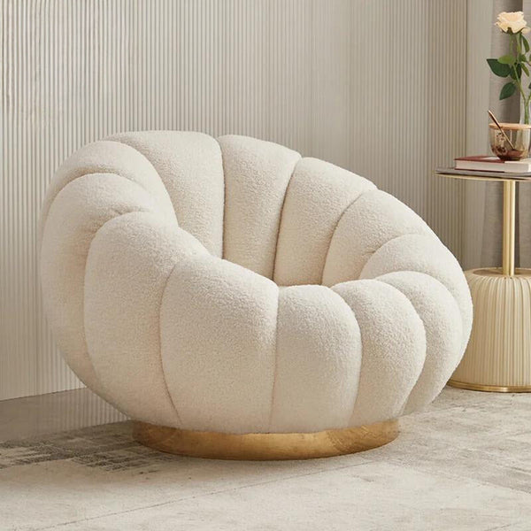 Pumpkin Accent Chair